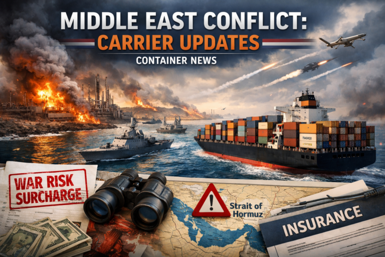 Middle East Conflict: Carrier Updates - Container News
