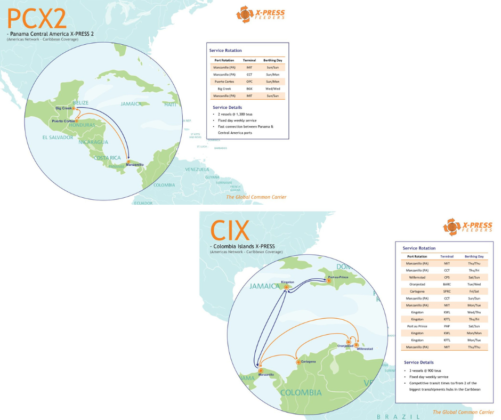 X-Press Feeders expands America service network - Container News
