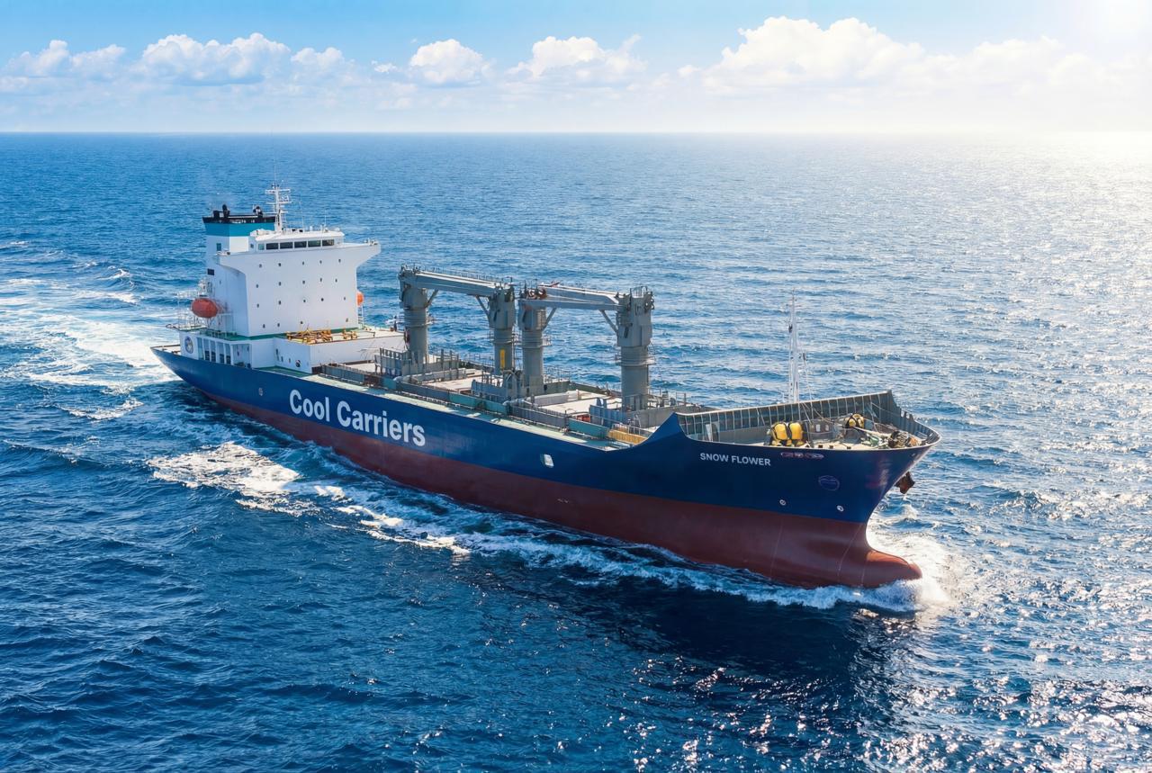 Cool Carriers takes delivery of first snow-class reefer vessel ...