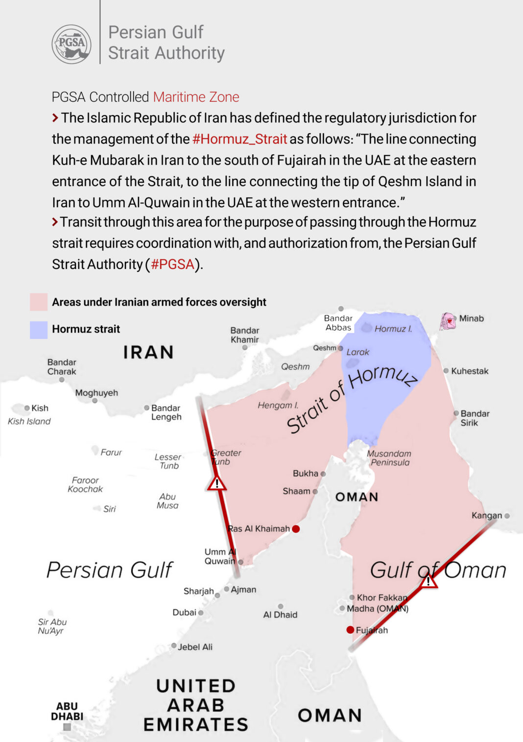 Iran establishes Persian Gulf Strait Authority - Container News