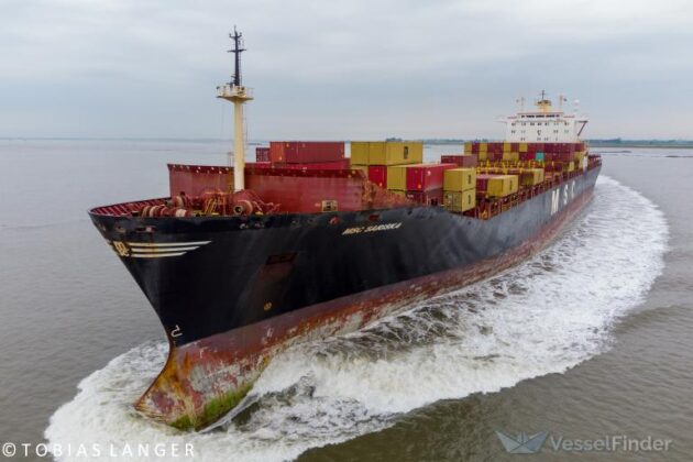 MSC says vessel struck by projectiles in Iraq as regional maritime ...